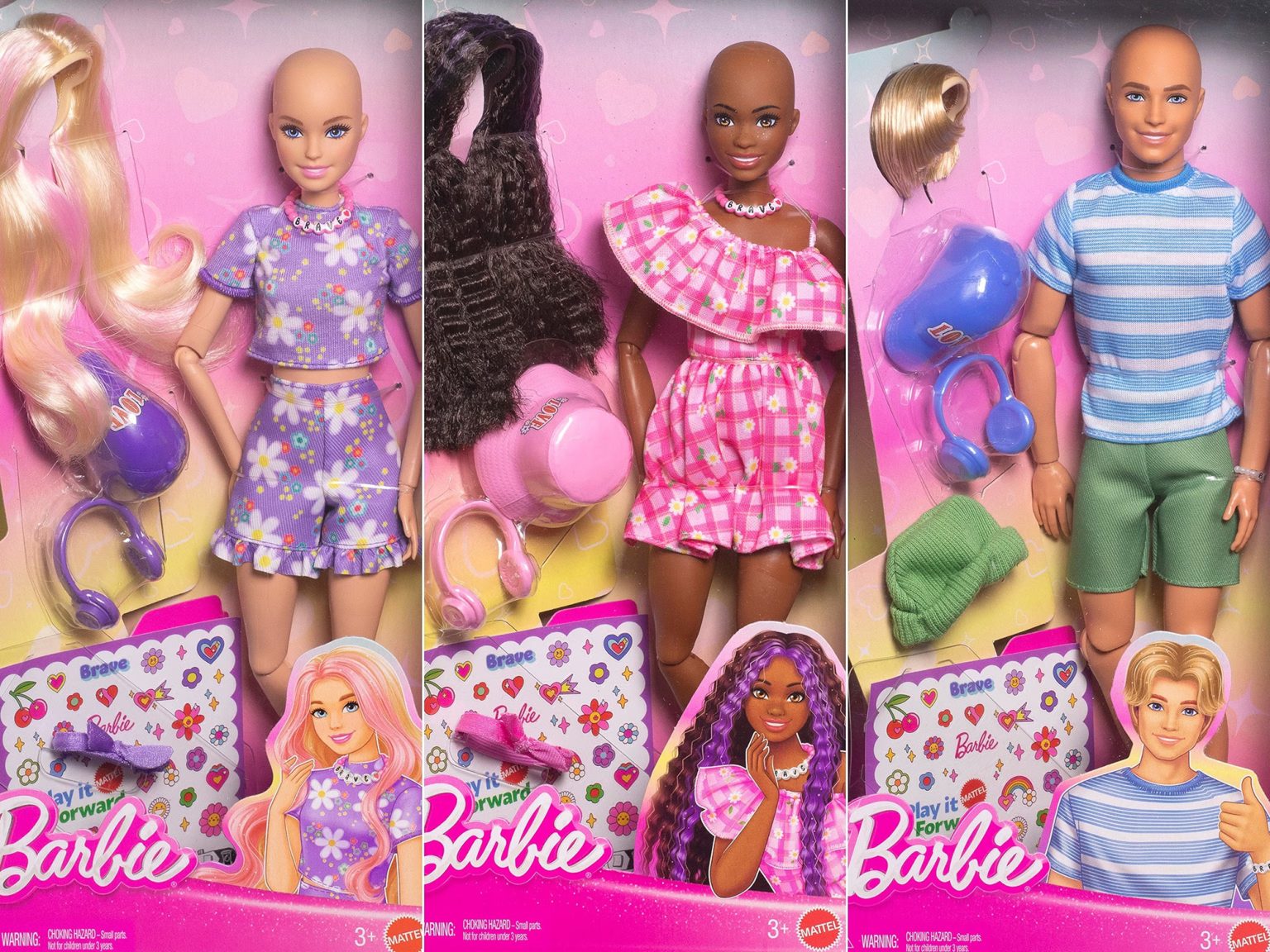 El último acto solidario de Barbie: Muñecas sin pelo – Semillitas